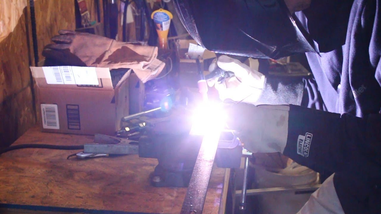 TIG Welding an Exercise Bike - Part 2 - YouTube