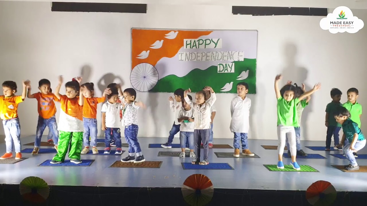 15th August 2019 | Independence Day Celebration | MADE EASY PRESCHOOL ...