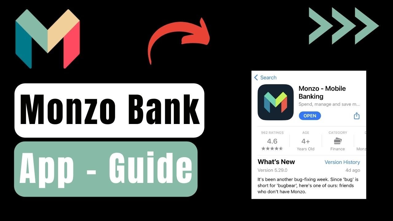 How To Use Monzo Bank App ! - YouTube