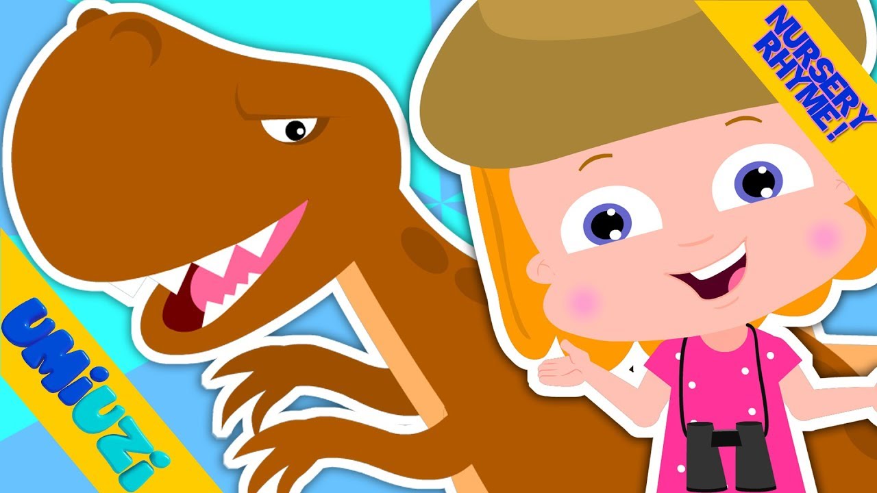 Umi Uzi | Dinosaur Zoo | Nursery Rhymes | Kids Song | Zoo Songs For ...