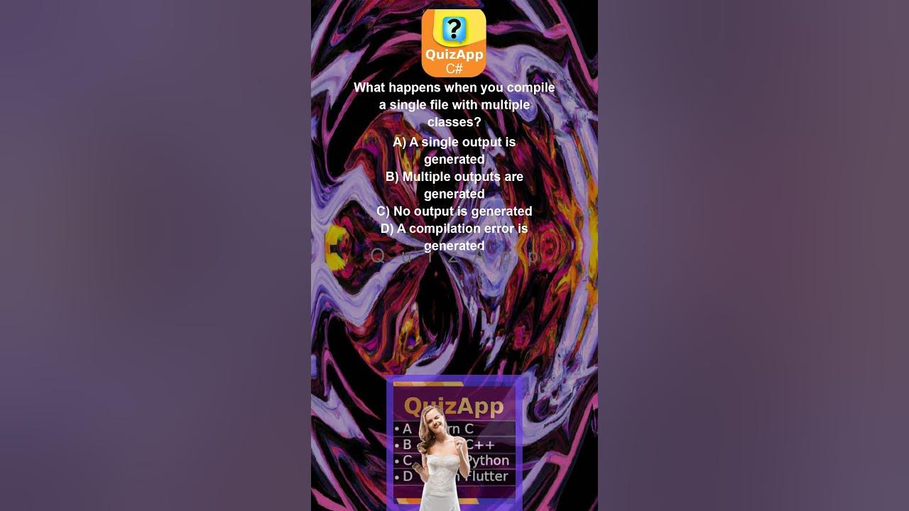 C What happens when you compile a single file with multiple classes - YouTube