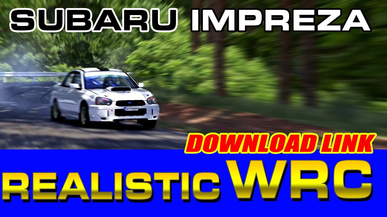 [ASSETTO CORSA] REALISTICS WRC MOD - SUBARU IMPREZA RALLY DRIFT ...