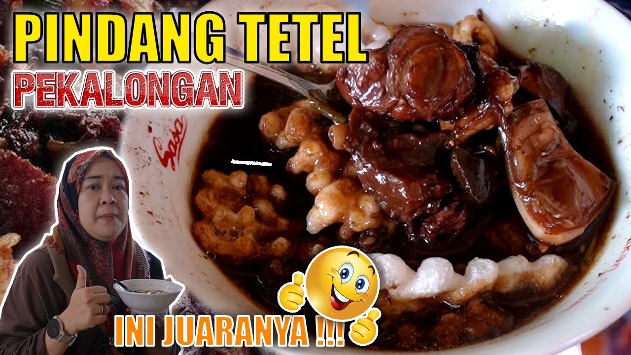 KULINER PEKALONGAN I PINDANG TETEL DAGINGNYA EMPUK BIKIN WARUNG INI ...