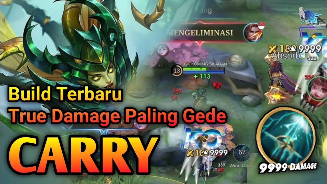 CARRY BUILD PALING SAKIT TRU DAMAGE 9999 Terbaru - YouTube