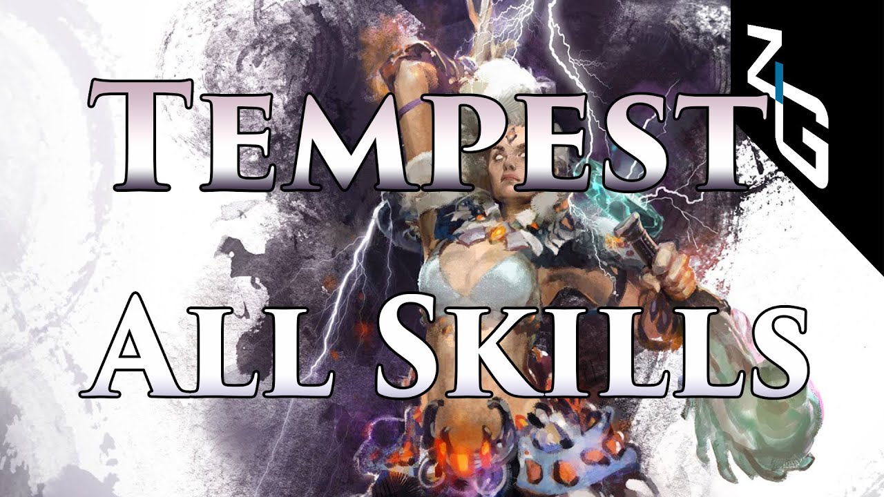 GW2:HoT - Tempest (Elementalist Elite) All Skills - YouTube