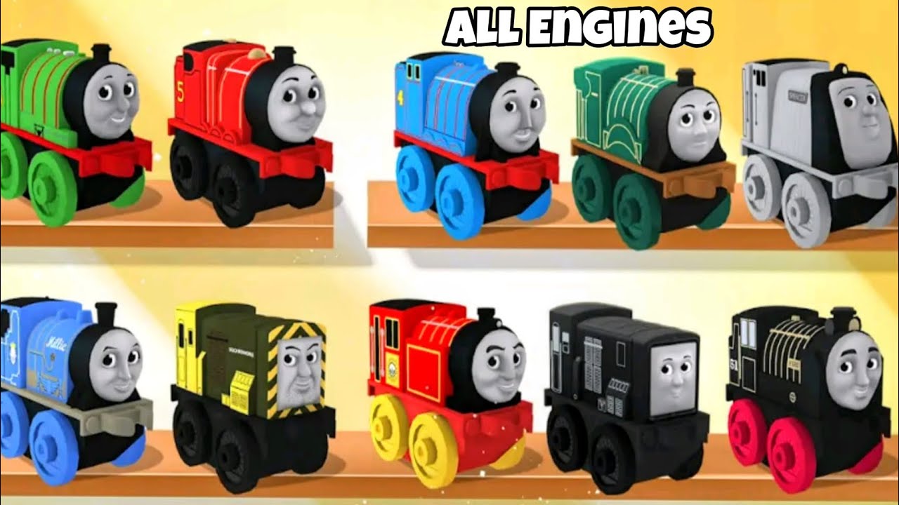 Thomas & Friends Minis: Go Go Thomas - Race With All Engines - Fun Boys ...