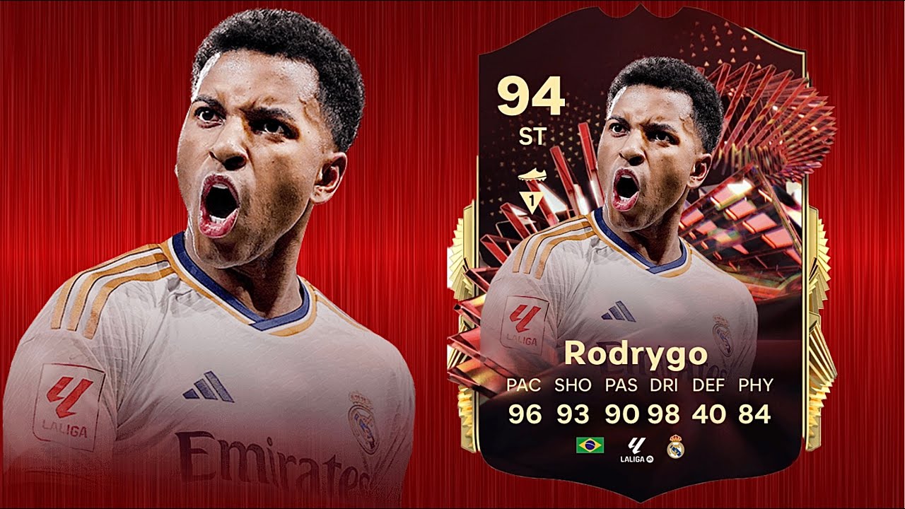 FC 24: RODRYGO 94 TOTS CHAMPIONS PLAYER REVIEW I FC 24 ULTIMATE TEAM ...