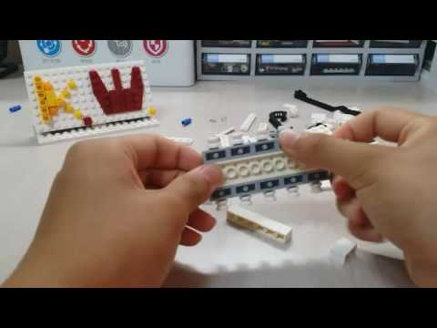 How to make a mini tank(T-35)-LEGO-Knight white - YouTube