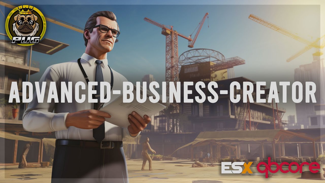 [1.0] [Fivem] Pug Business Creator [QBCore] [ESX] - YouTube