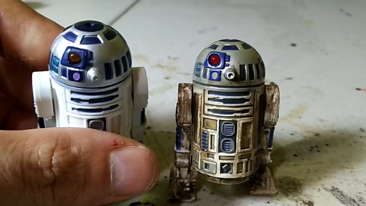 Modern R2D2 Electronic Sound Effects Comparison: ROTS vs OTC Dagobah ...