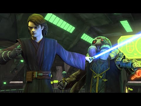 Anakin Defeats Admiral Trench [4K HDR] - Star Wars: The Clone Wars