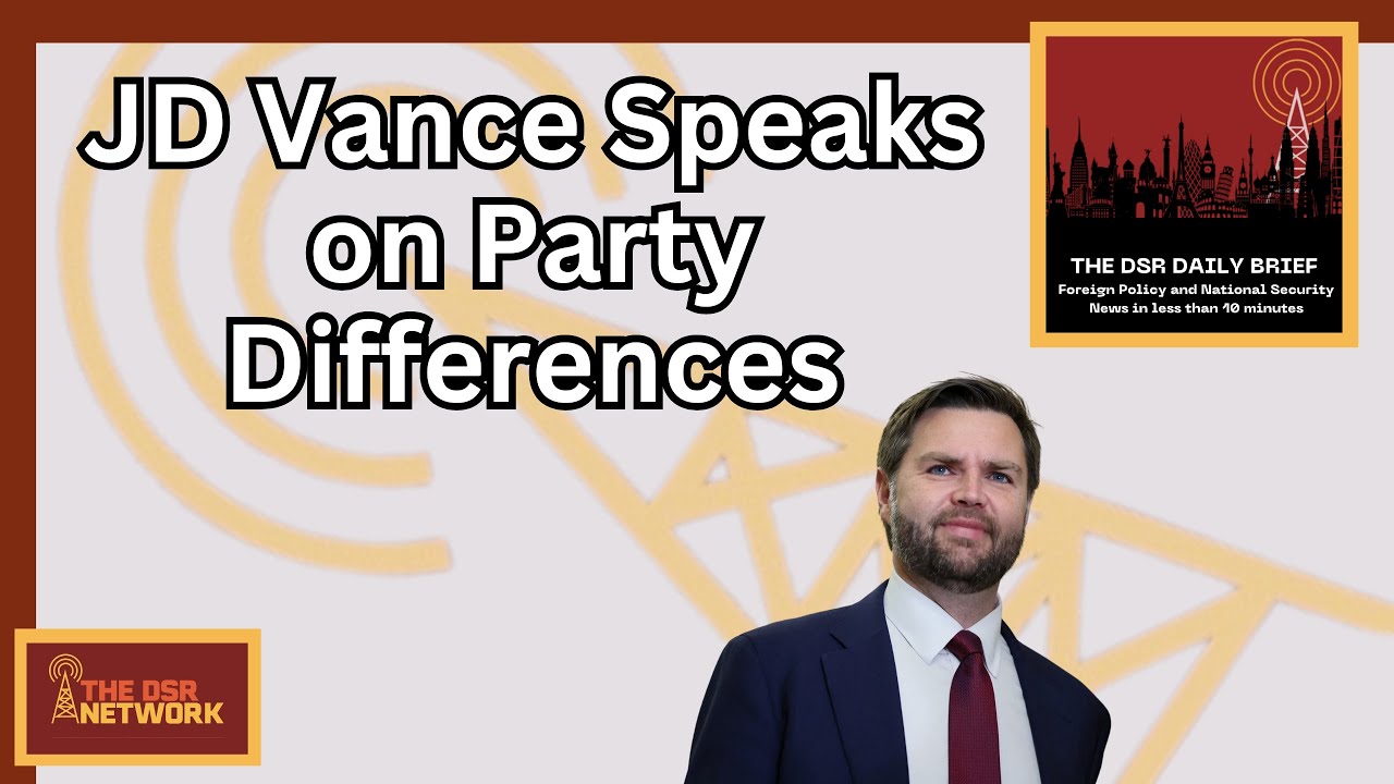JD Vance Speaks on Party Differences - YouTube