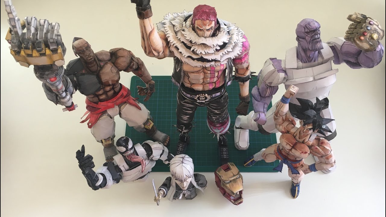 2018 REVIEW! A Year Of Making Paper Models – Thankyou - YouTube