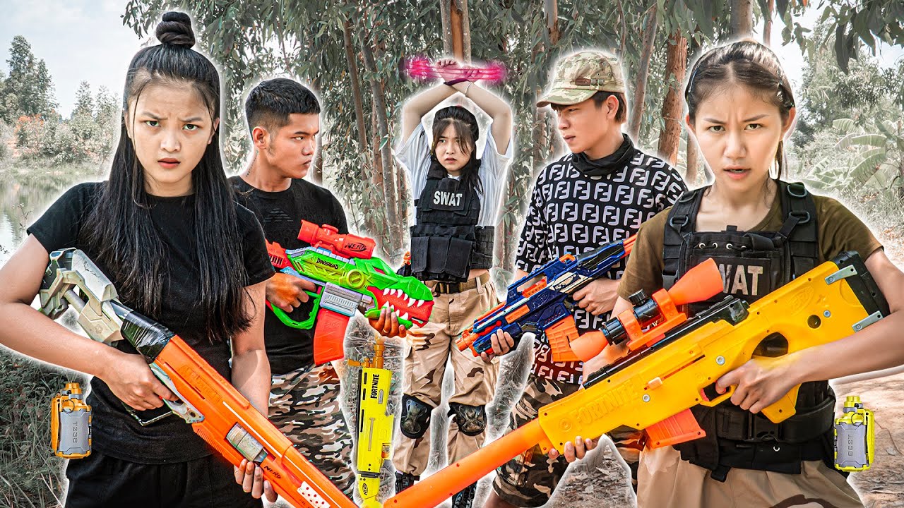 Xgirl Studio Fortnite Elite Rescues Elly SEAL X Girl Nerf Guns Squad ...