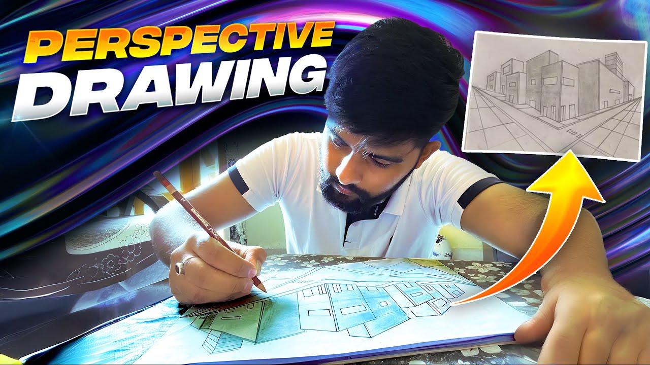 Learning To Draw a Pictorial View With Zero Experience - YouTube