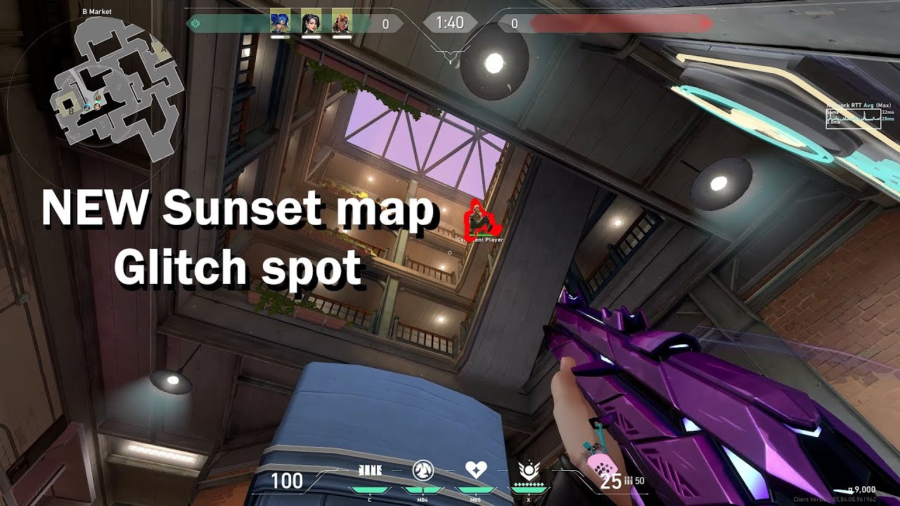 NEW Sunset map glitch spot! (outdated) - YouTube