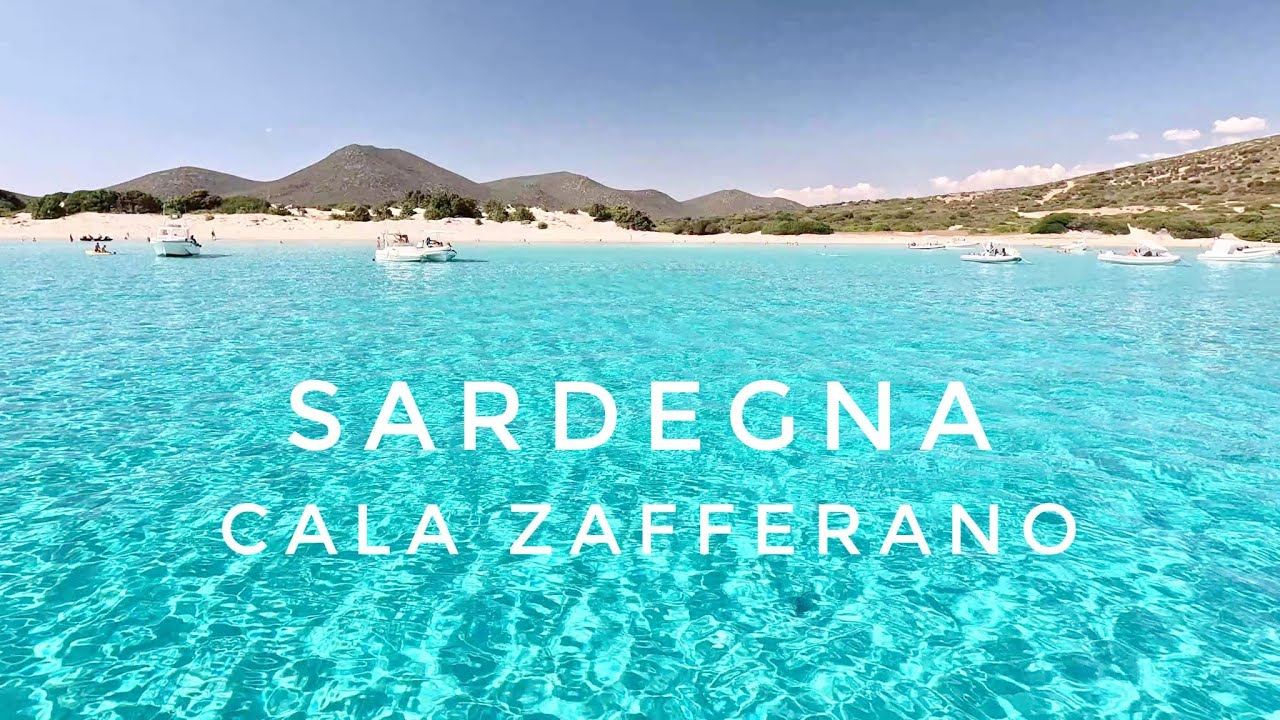 La spiaggia più limitata della Sardegna Cala Zafferano Teulada - YouTube