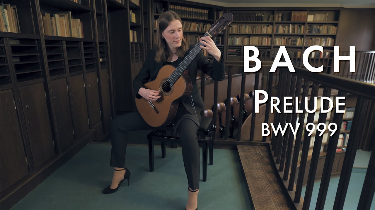 J. S. Bach | Prelude | BWV 999 | Luisa Marie Darvish Ghane - YouTube