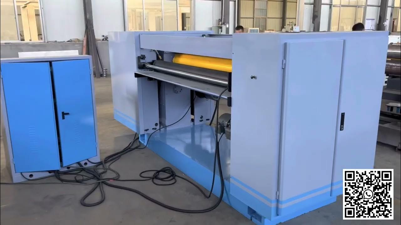 XY-NC-120 NC cut off machine(Helical knife) #xinyu #diace - YouTube
