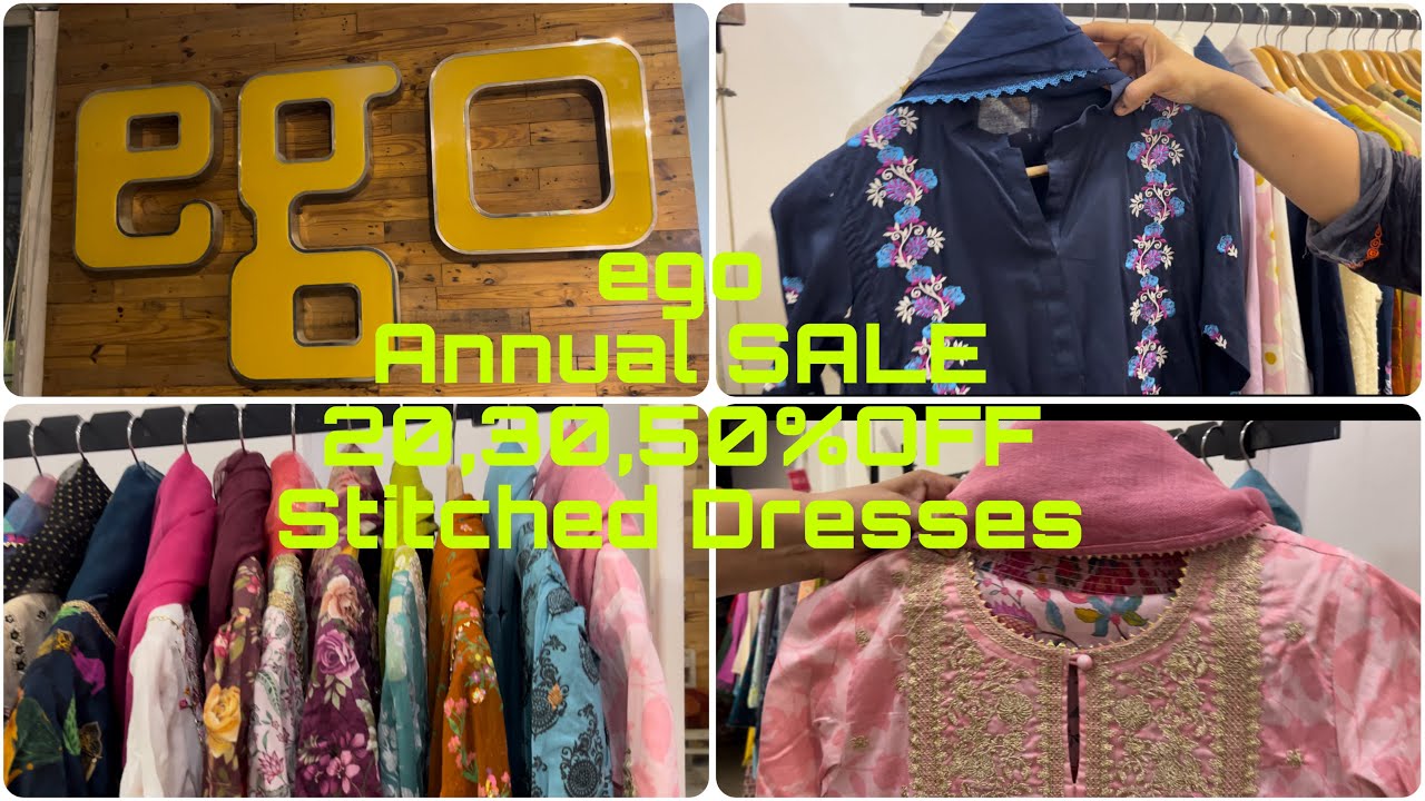 ego Annual SALE Starting from 20,30,50%OFF Fancey Casual dresses,Pret # ...