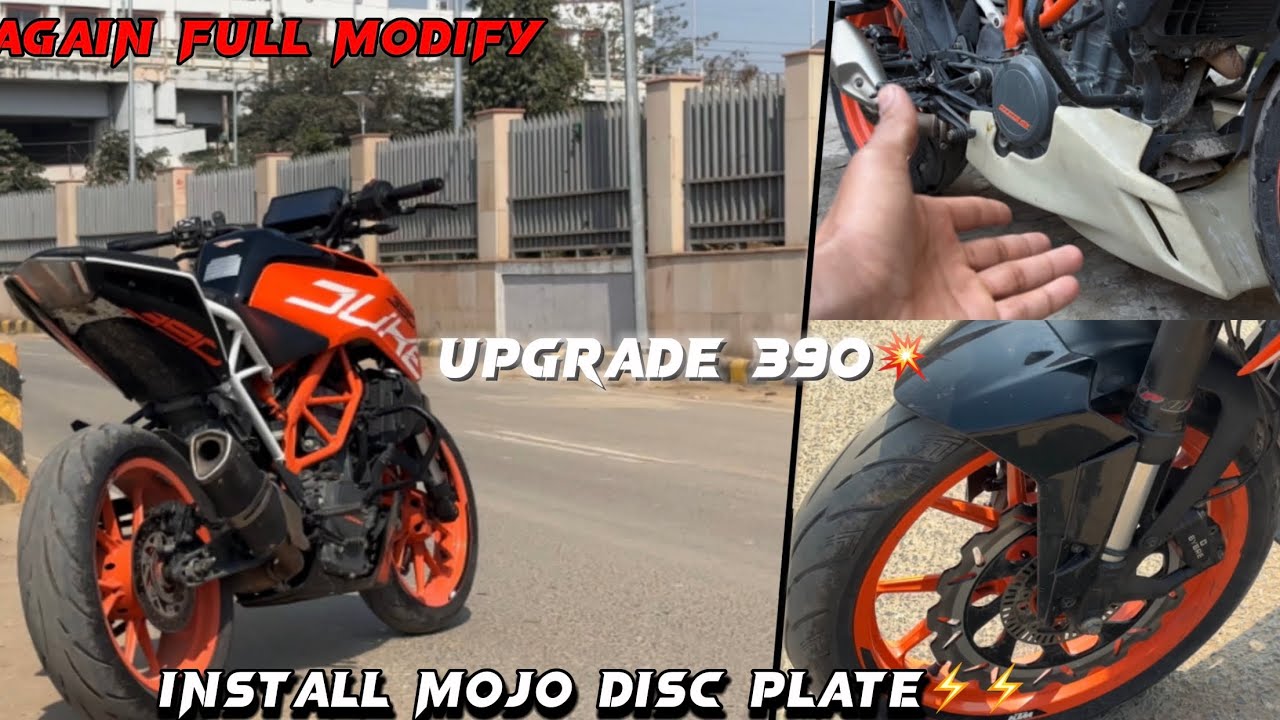 Duke 390 disc updateed || DUKE 390 || modification series ...