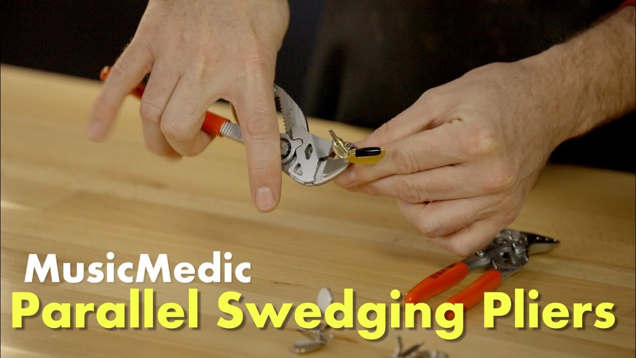 MusicMedic Parallel Swedging Pliers for Woodwind Repair - YouTube