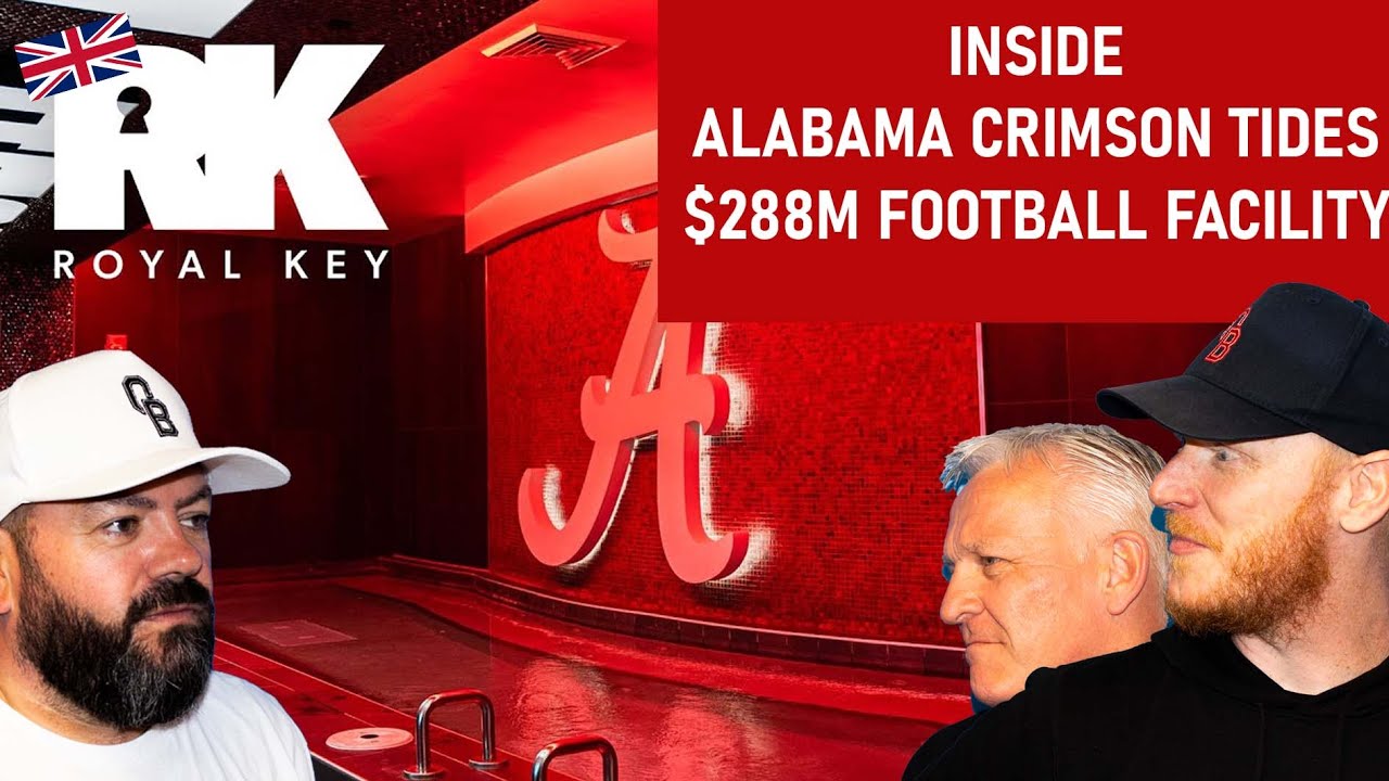 Inside the ALABAMA CRIMSON TIDE'S $288M FOOTBALL Facility, Pt. 2 ...