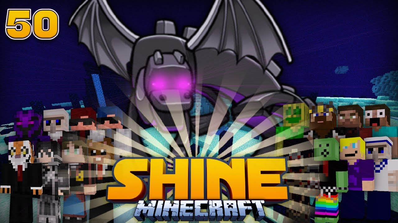 Donnernder ENDERDRACHENKAMPF - Minecraft SHINE #050 [Deutsch/HD] - YouTube