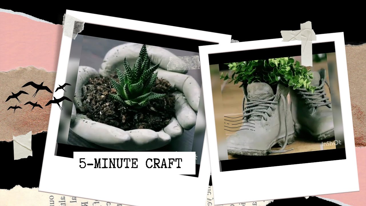 Cement Craft Ideas 🤤😍🙈||Creative Cement Craft Ideas 😇🥰😼||5-minute Craft ...