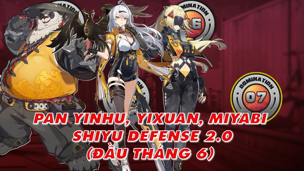 Zenless Zone Zero: Yixuan, Miyabi, Panyinhu Tàn Phá Shiyu Defense 2.0 ...