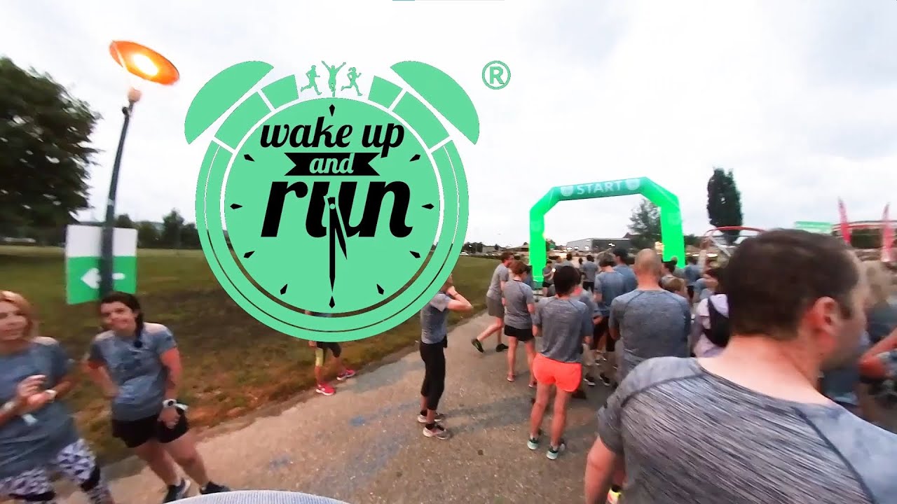 Virtual Run Wake Up and Run the Race - YouTube