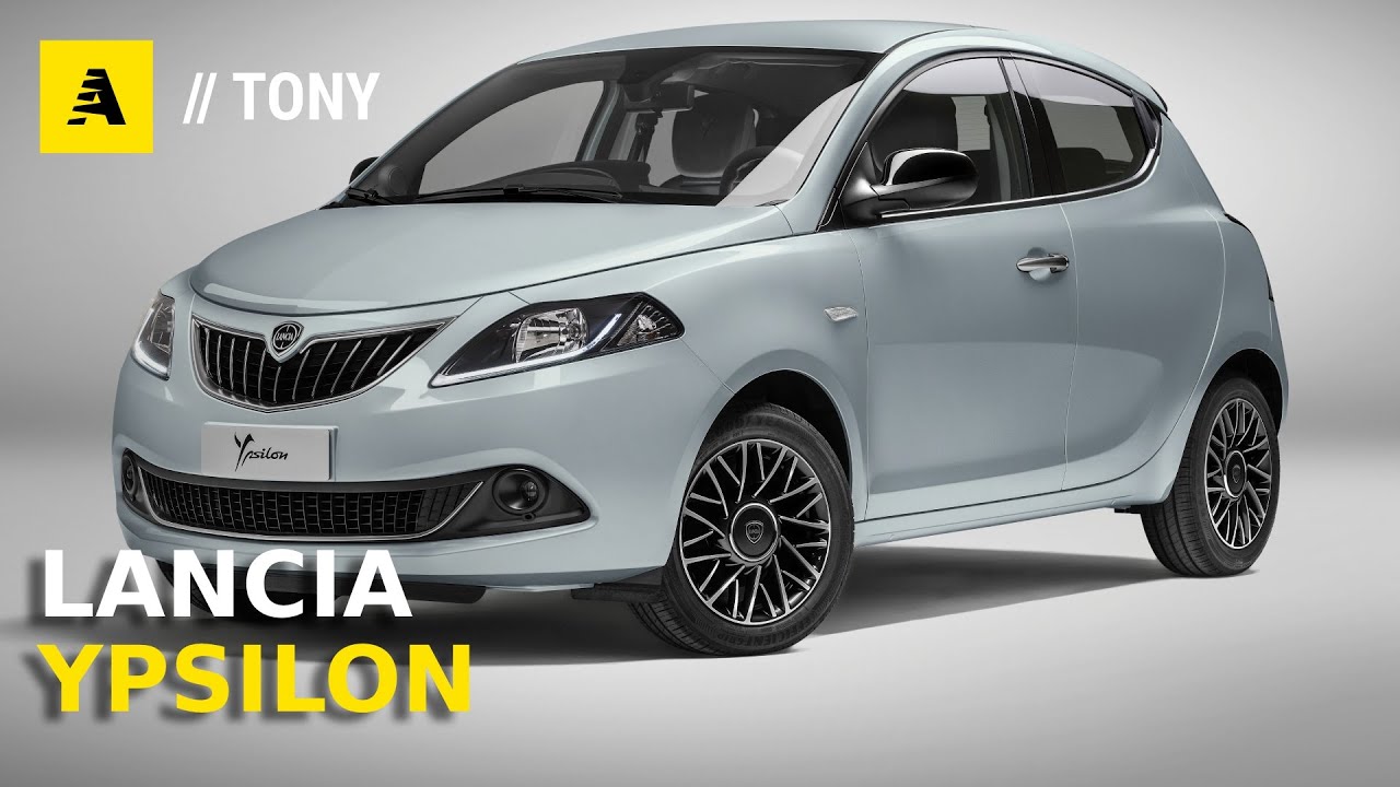 Lancia Ypsilon 2023 | Retrocamera, nuovo cluster, CarPlay wireless - YouTube