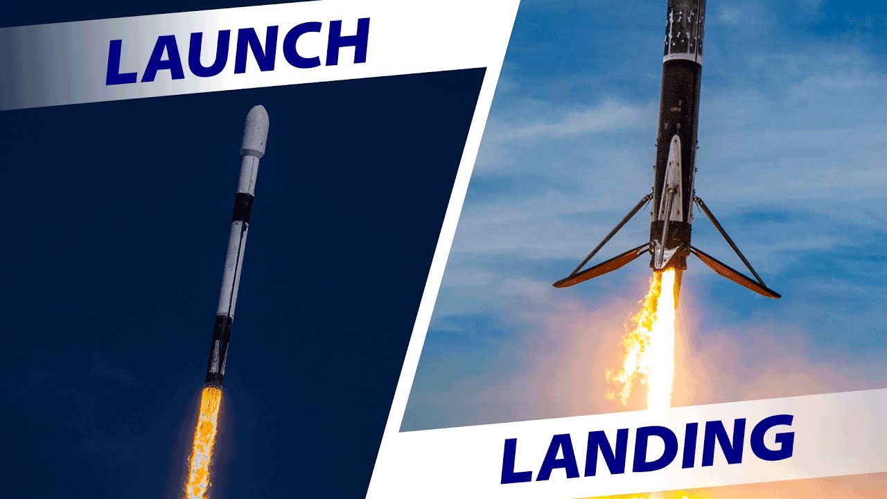 Live: SpaceX launches 114 payloads and lands booster at Cape - YouTube