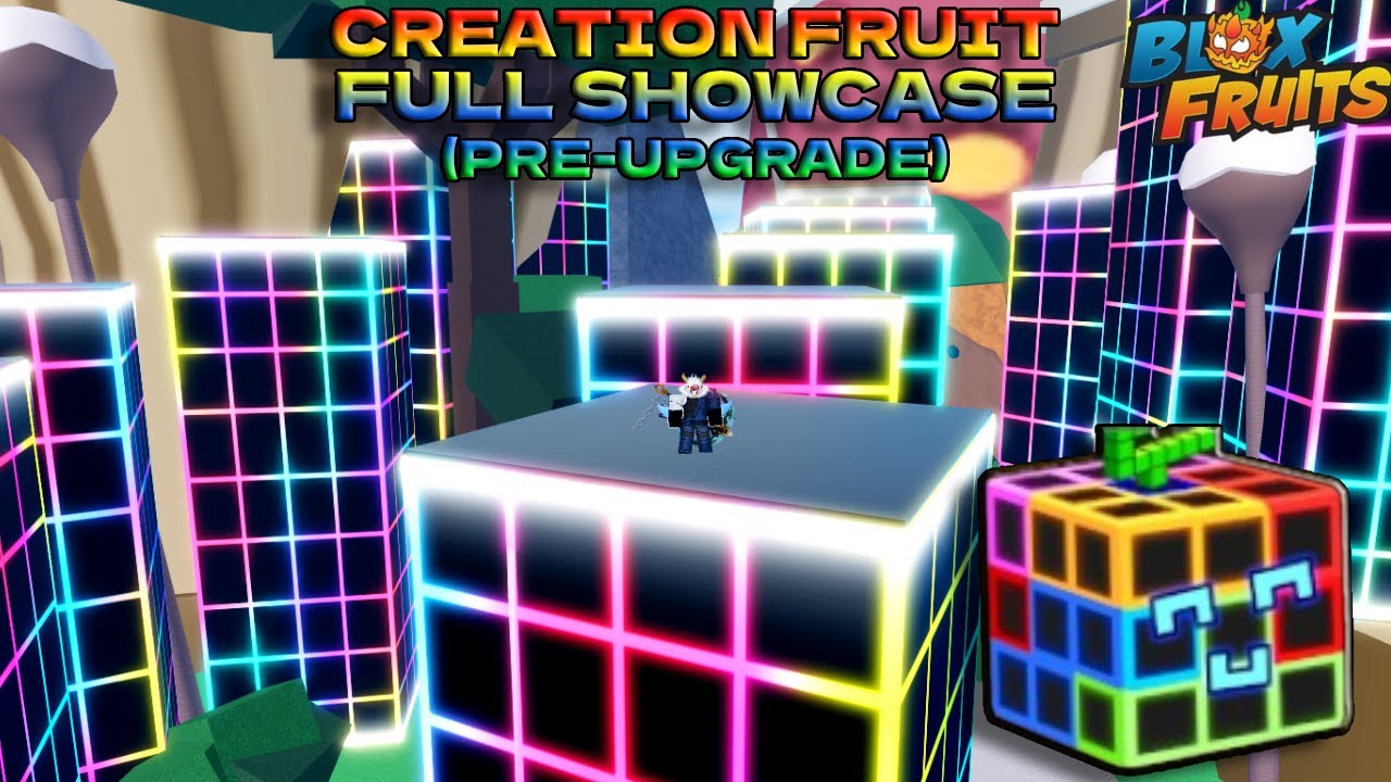 Creation Fruit Pre-Upgrades Full Showcase (Blox Fruits) - YouTube