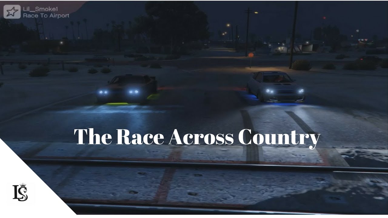 GTA 5 The Race Across Country! - YouTube