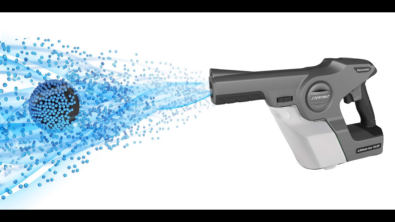 Whynter Sterymax Professional Cordless Electrostatic Sprayer System ...