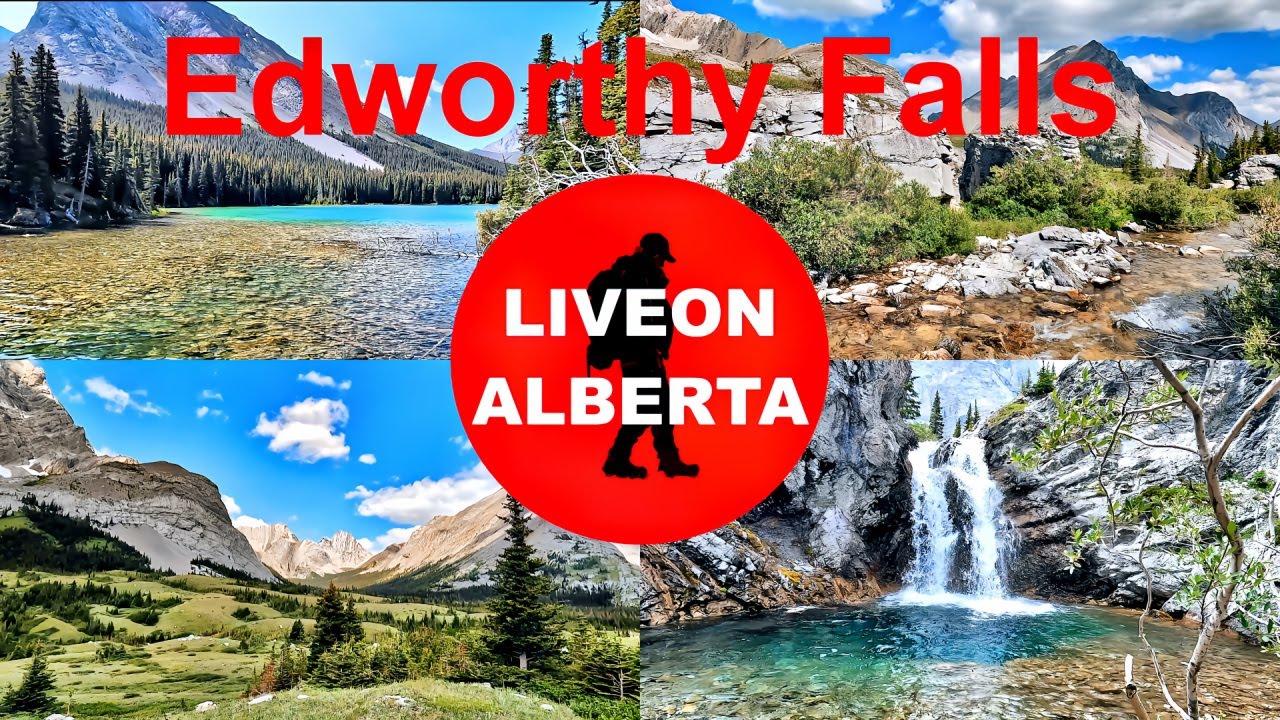 MINIMUM Effort, MAXIMUM Reward, Edworthy Falls Hike #canadianrockies ...