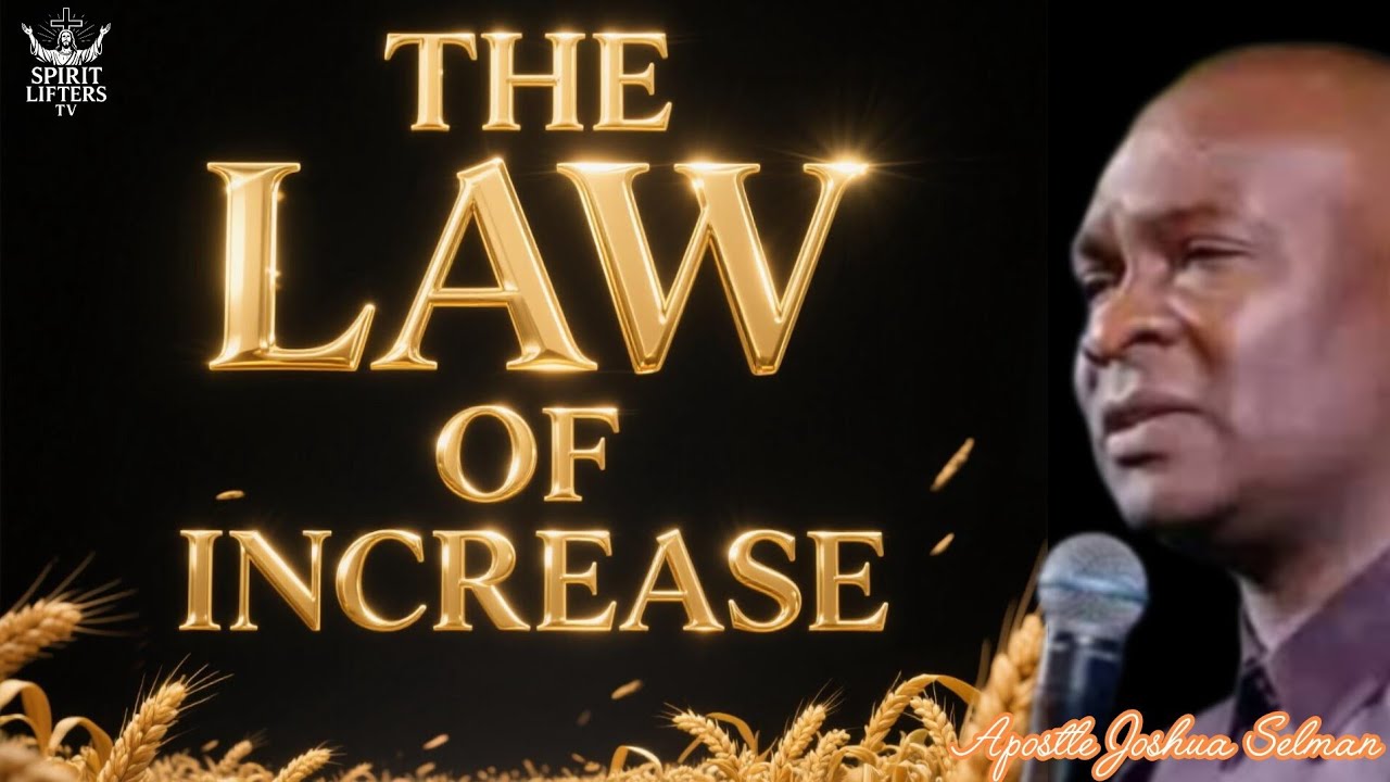 THE LAW OF INCREASE- I SHALL SOW AND I SHALL REAP- APOSTLE JOSHUA ...