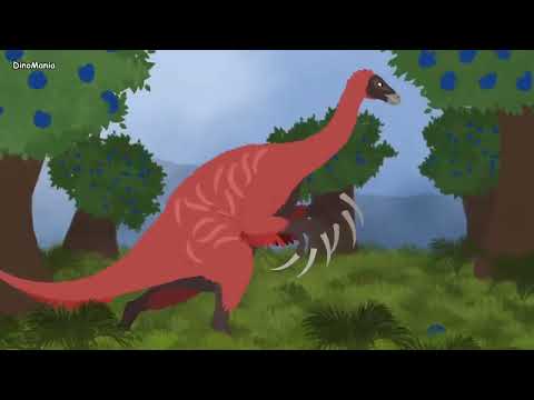 Dinomania's Tarbosaurus Vs Therizinosaurus (Resounded)
