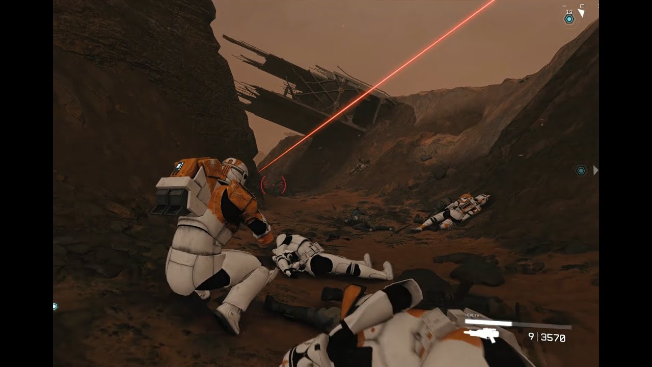 Starfield: Clone Wars – Modded Star Wars Battle II - YouTube