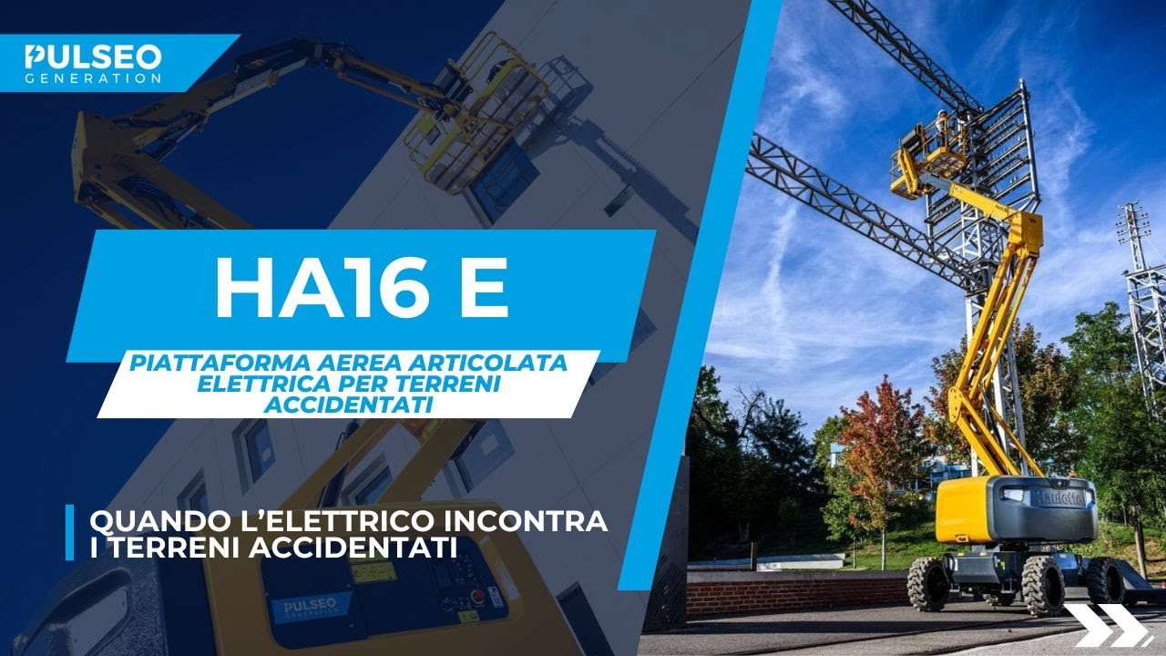 HA16 E & HA16 E PRO - Quando l’elettrico incontra i terreni accidentati (IT) - YouTube