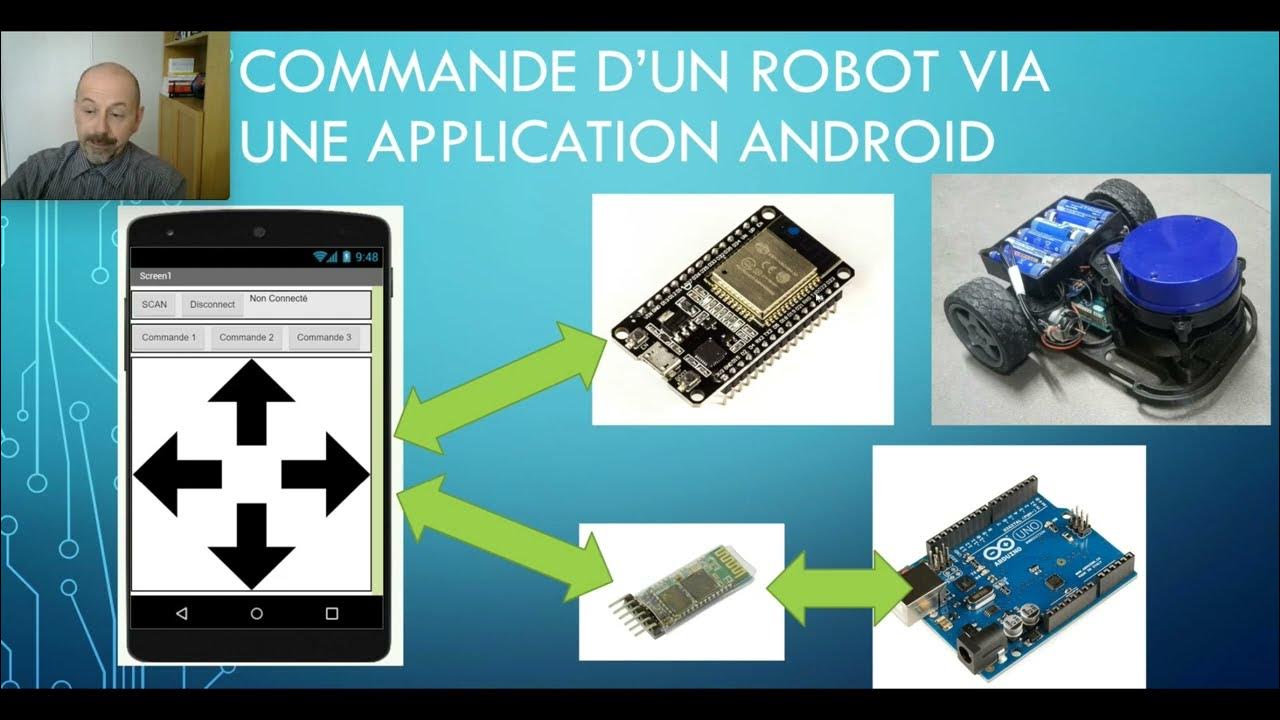 Développer une application Android pour piloter un ROBOT mobile en Bluetooth avec MIT App ...