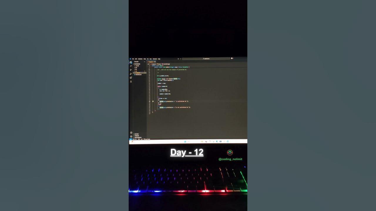 Day-12 Challenge 🎯 Java programming 👨‍💻. coding_nolimit #shorts #youtubeshorts #coding #java ...