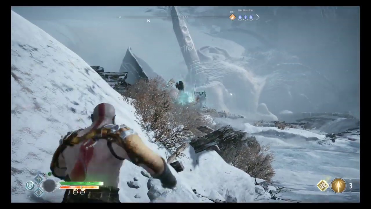 God of War Thamur's corpse missing symbol for chest - YouTube