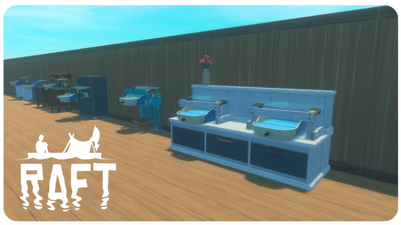 Raft Sink - Basic Tutorial - YouTube