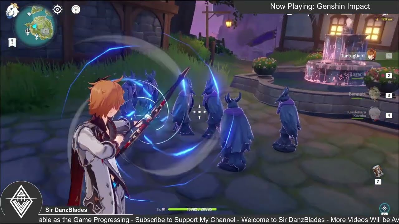 Secret HIlichurl Caves in Fischl Castle...Finally found Rameo ...