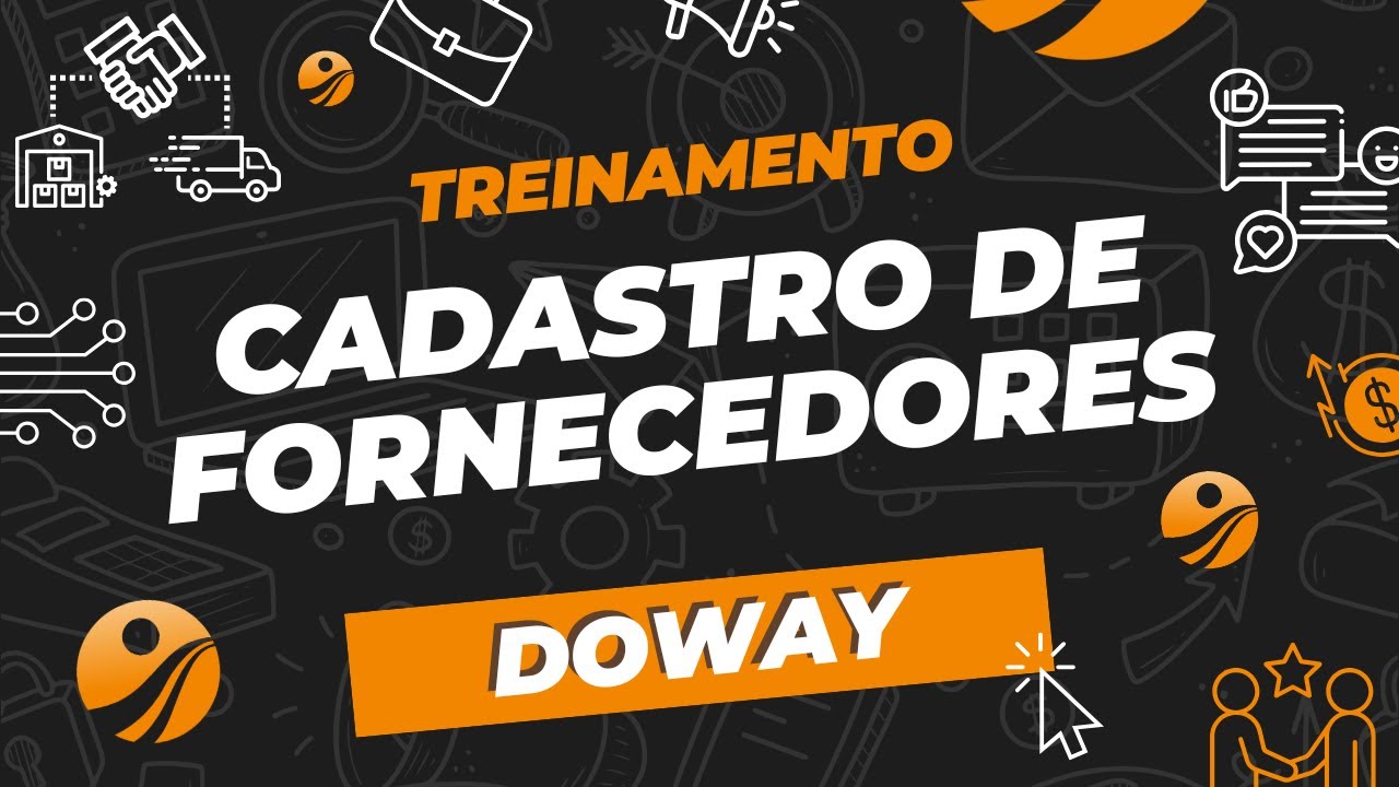 Como Cadastrar Fornecedores no DoWay - YouTube