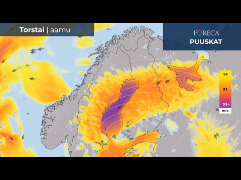 Jari-myrsky iskee Suomeen: Myrskytuulta merellä ja voimakkaita puuskia ...