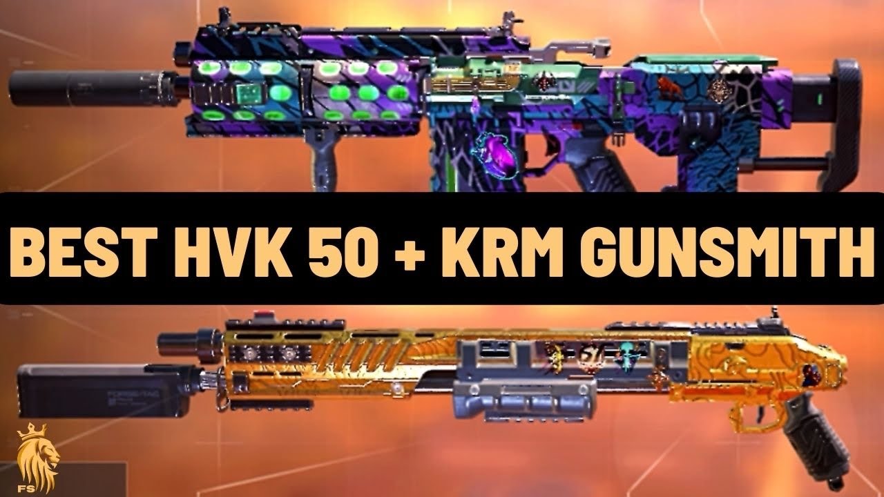Best HVK 30 Gunsmith COD Mobile 1 vs 4 Clutch | Best KRM Loadout CODM ...