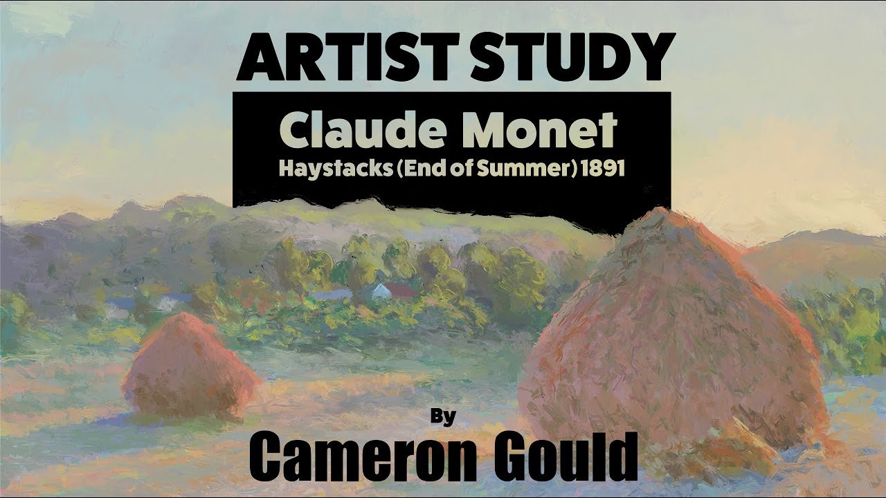 Monet's Haystacks: A Digital Painting Journey on Procreate - YouTube